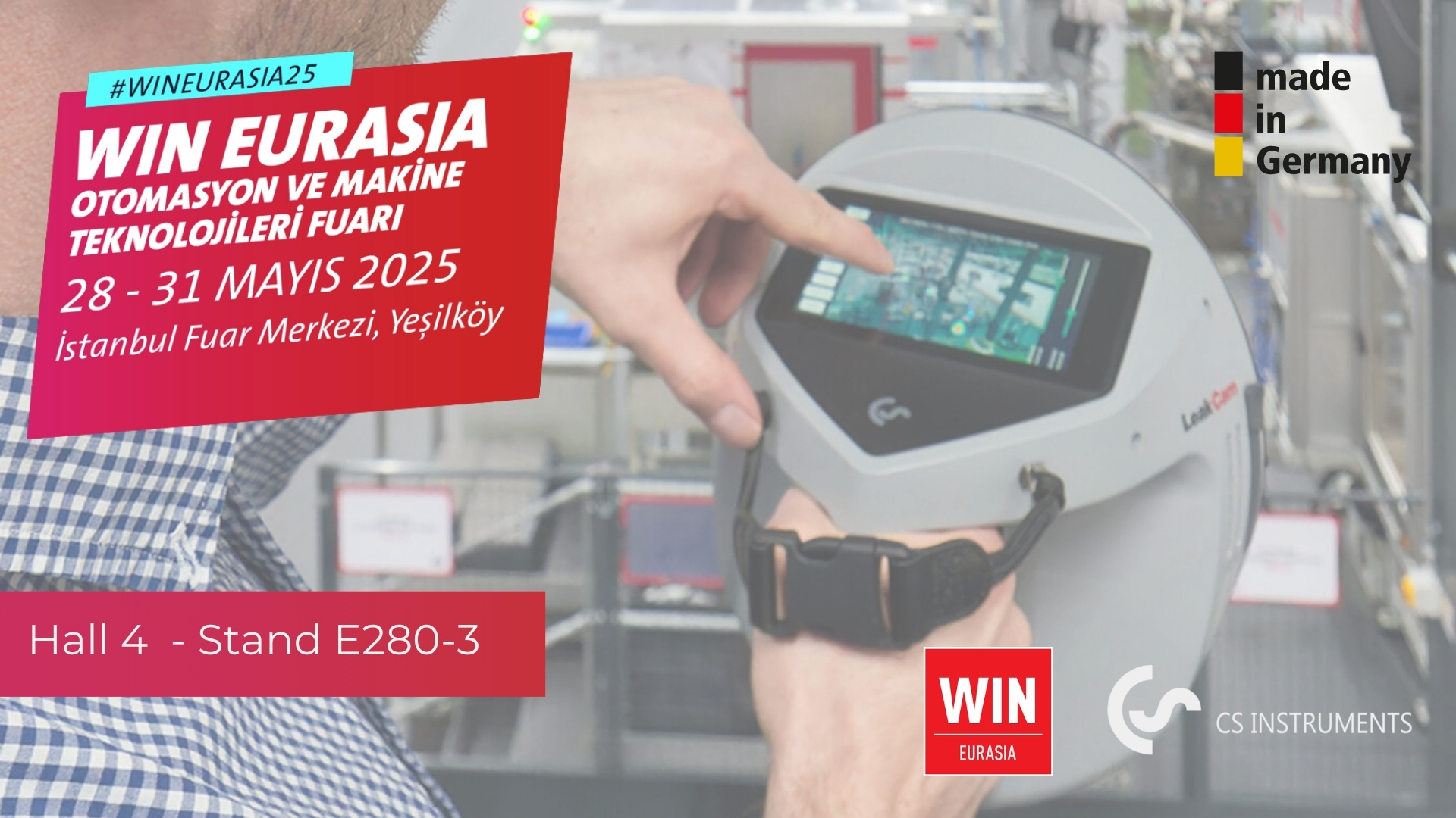 CS Instruments WIN EURASIA 2025'te | CS INSTRUMENTS